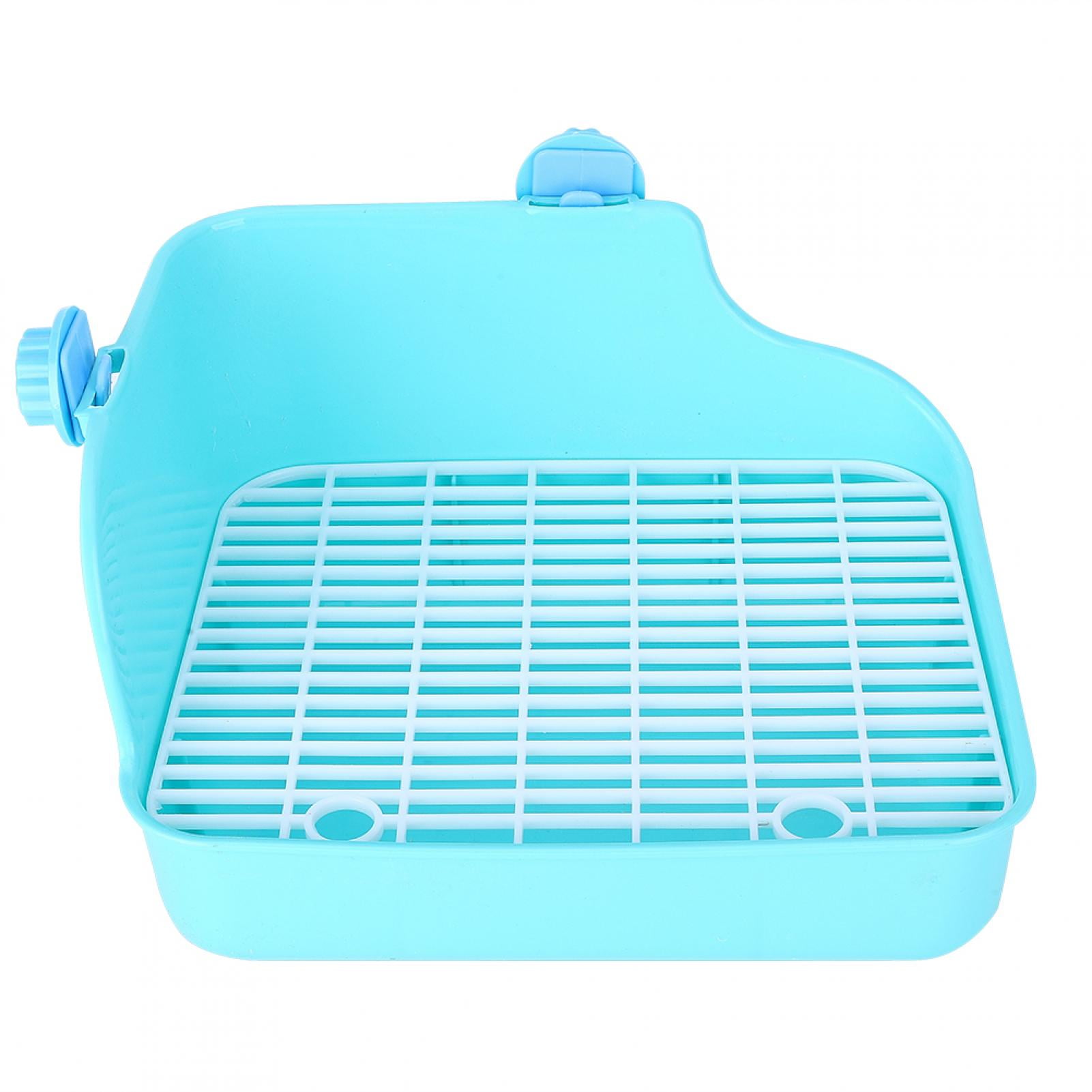Square Shape Pet Toilet Small Animal Toilet for Rabbit Chinchilla ...