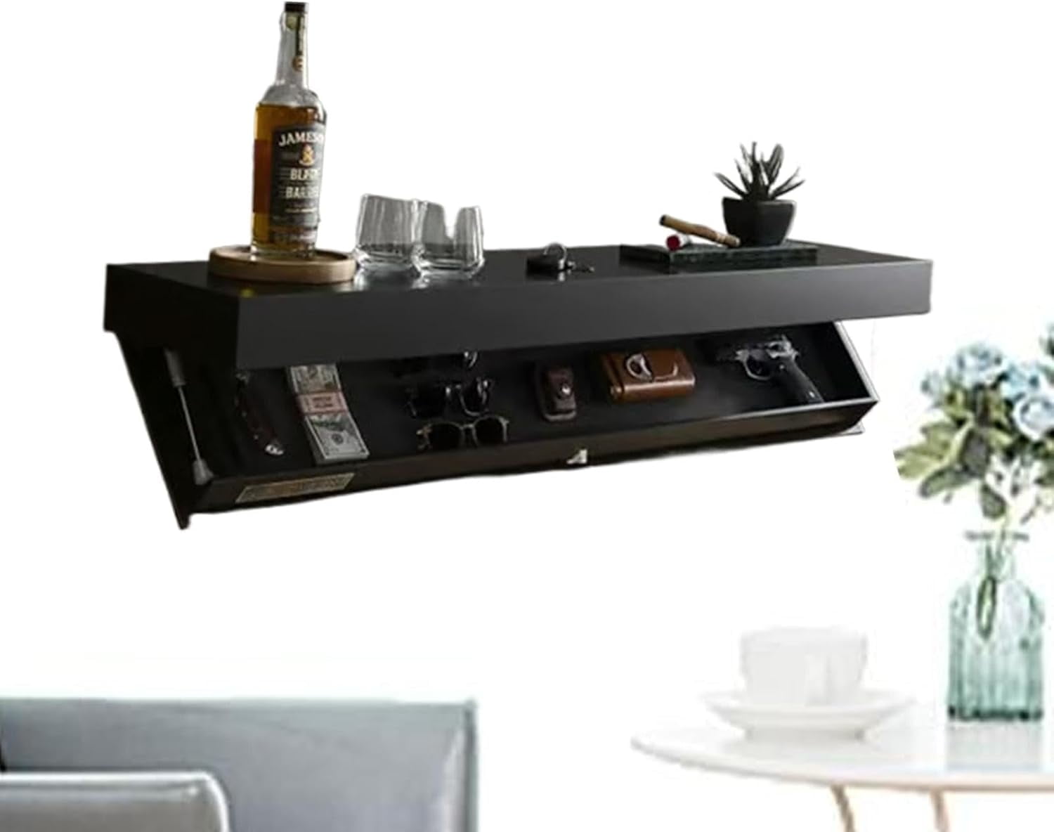 Square Shelves | Concealment Shelf | Secret Compartment Furniture ...