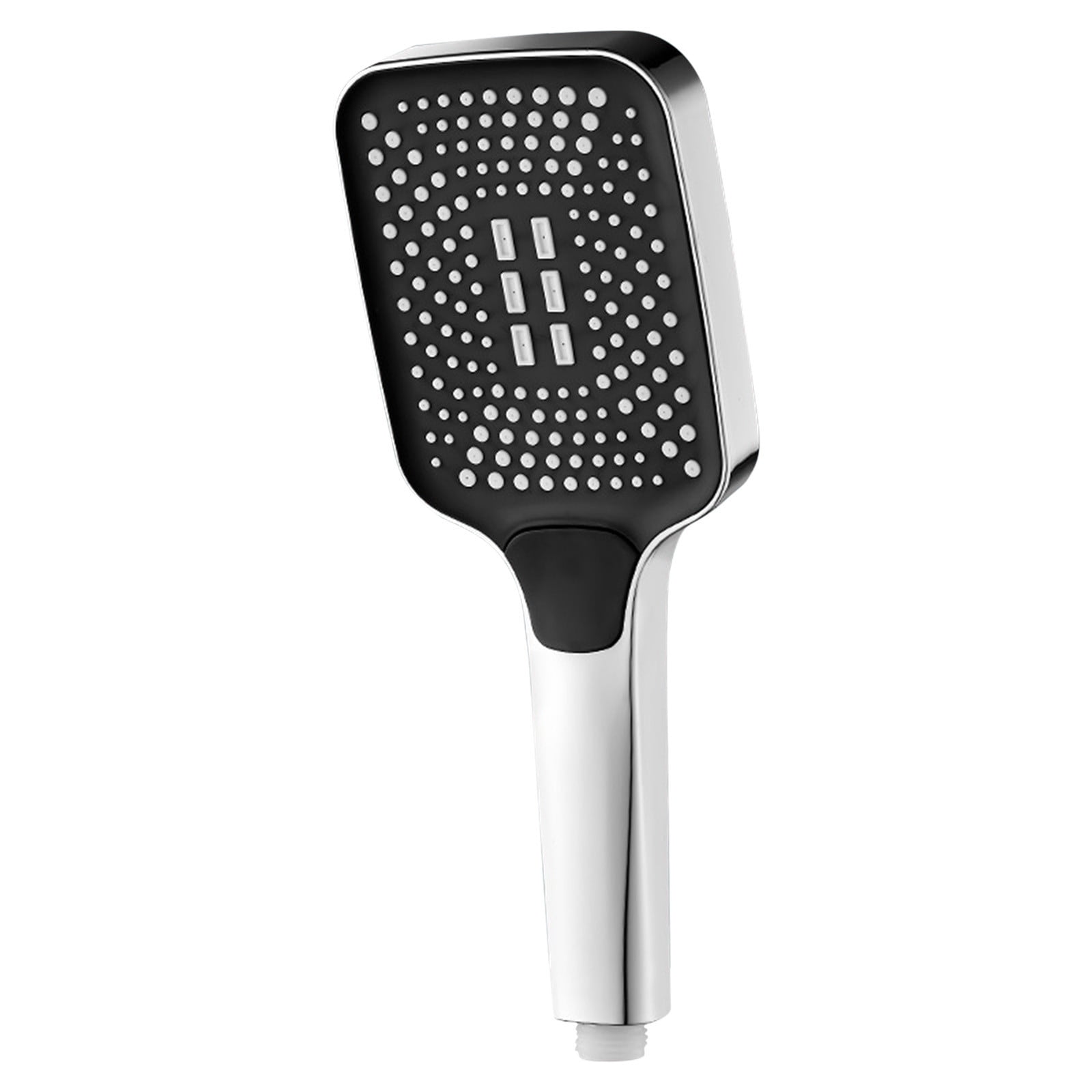 Square Shower Head Handheld 3-way Shower Head Combo. Push-Button Flow ...