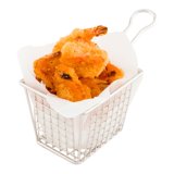 Met Lux Square Silver Stainless Steel Small Mini Fryer Basket - Waffle ...