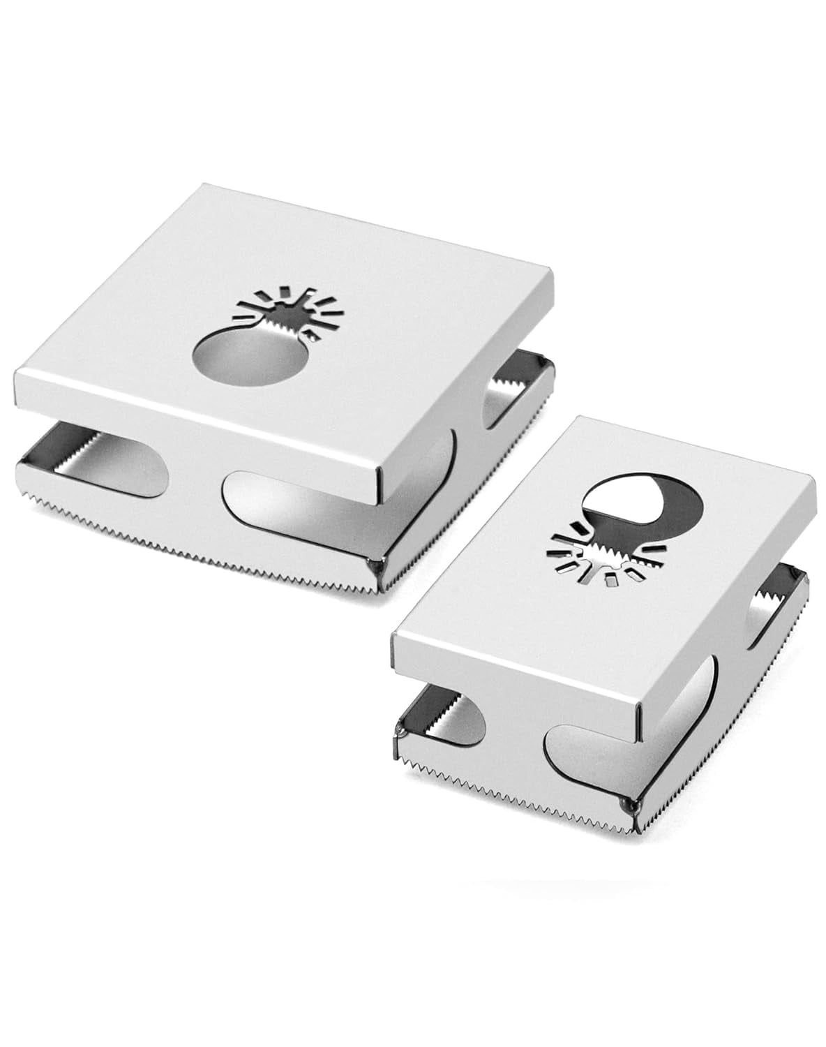 Square Slot Cutter, 2 Pcs Steel Sleeve Slotting Knife Square ...