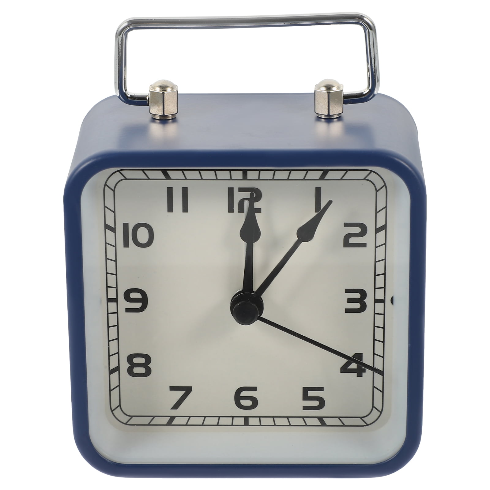 Square Small Alarm Clock Decorative Desktop Decorations for Bedroom ...