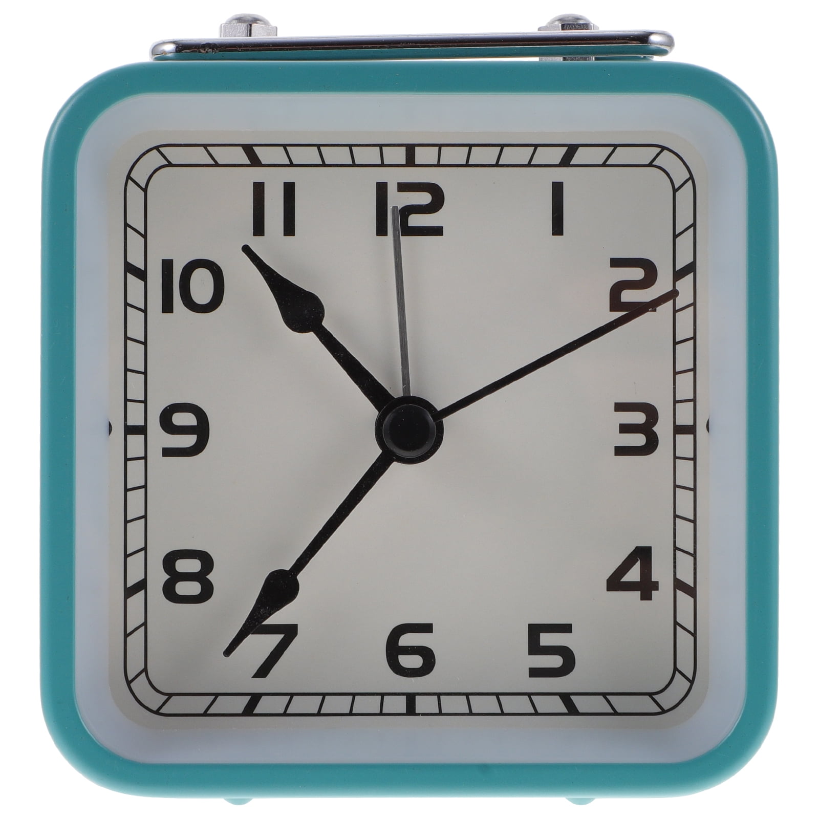 Square Small Alarm Clock Table Bedside Clocks For Bedrooms Kids Desk ...