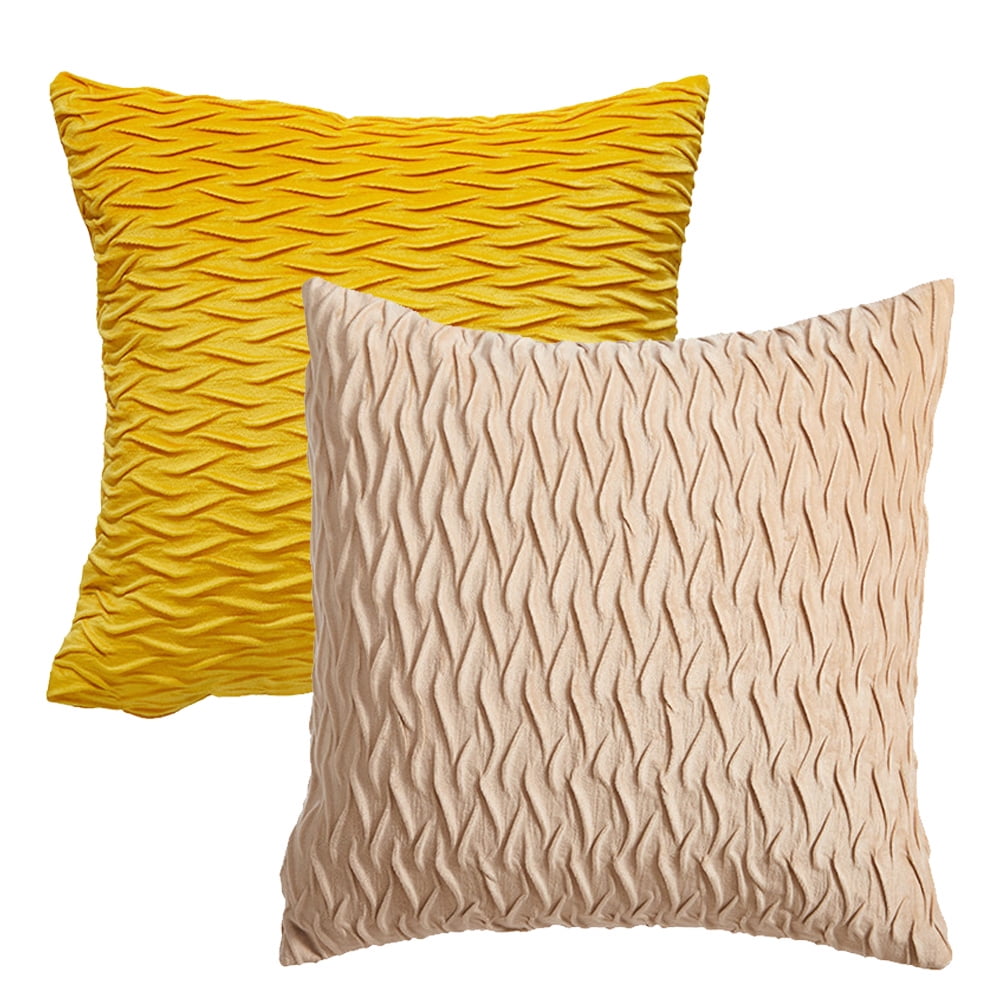 Square Soft Cushion Covers for Couch Bedroom Sofa Living Room Bed Chair ...