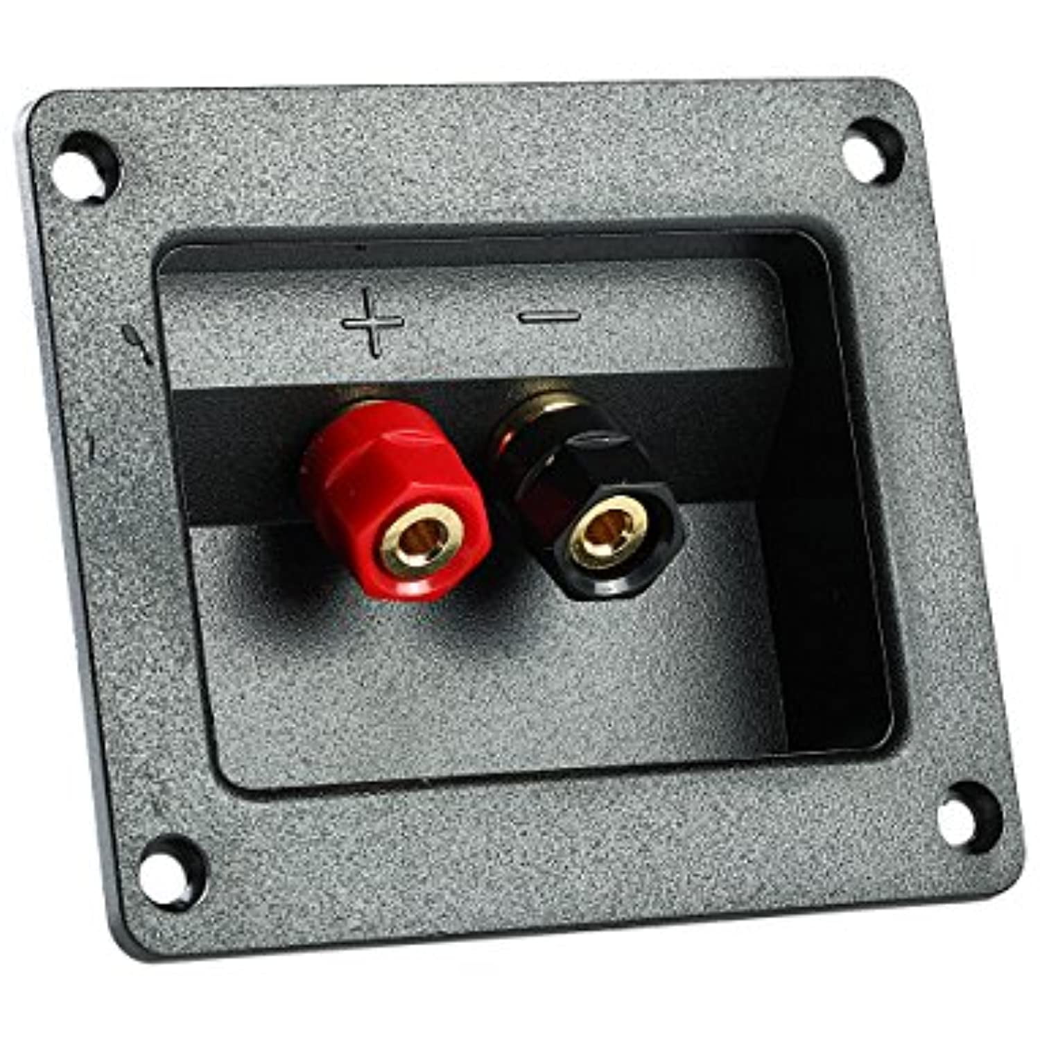 Square Speaker Input Terminal Insert Cable Wire Audio bass Connector ...