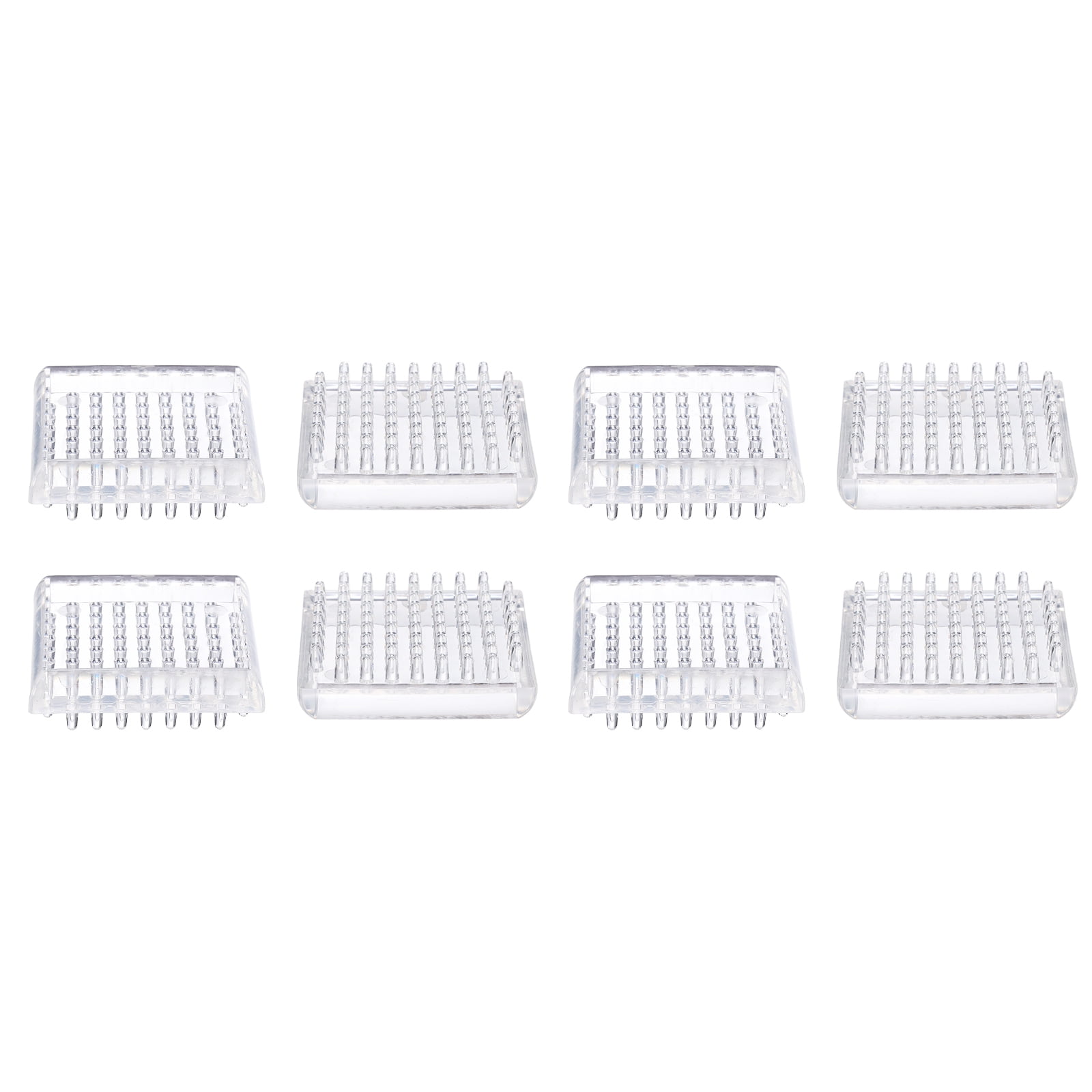 Square Spike Carpet Protector, 8 Pcs Plastic Caster Cups for Furniture ...