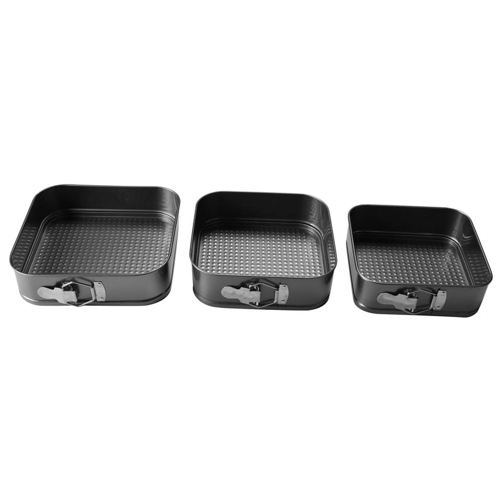 Square Springform Dessert Pan Nonstick Leakproof Cake - Walmart.com
