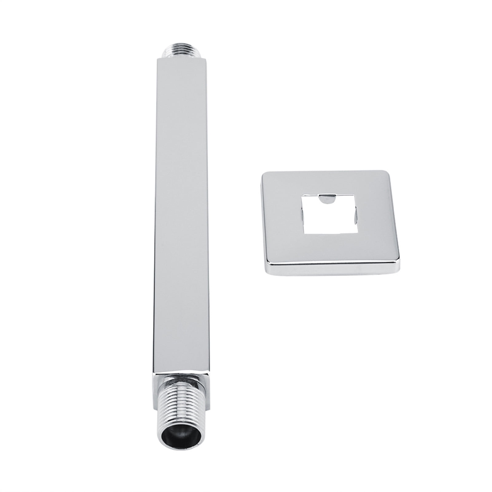Square Stainless Steel Top Shower Arm Pipe Wall Mount for Bathroom ...
