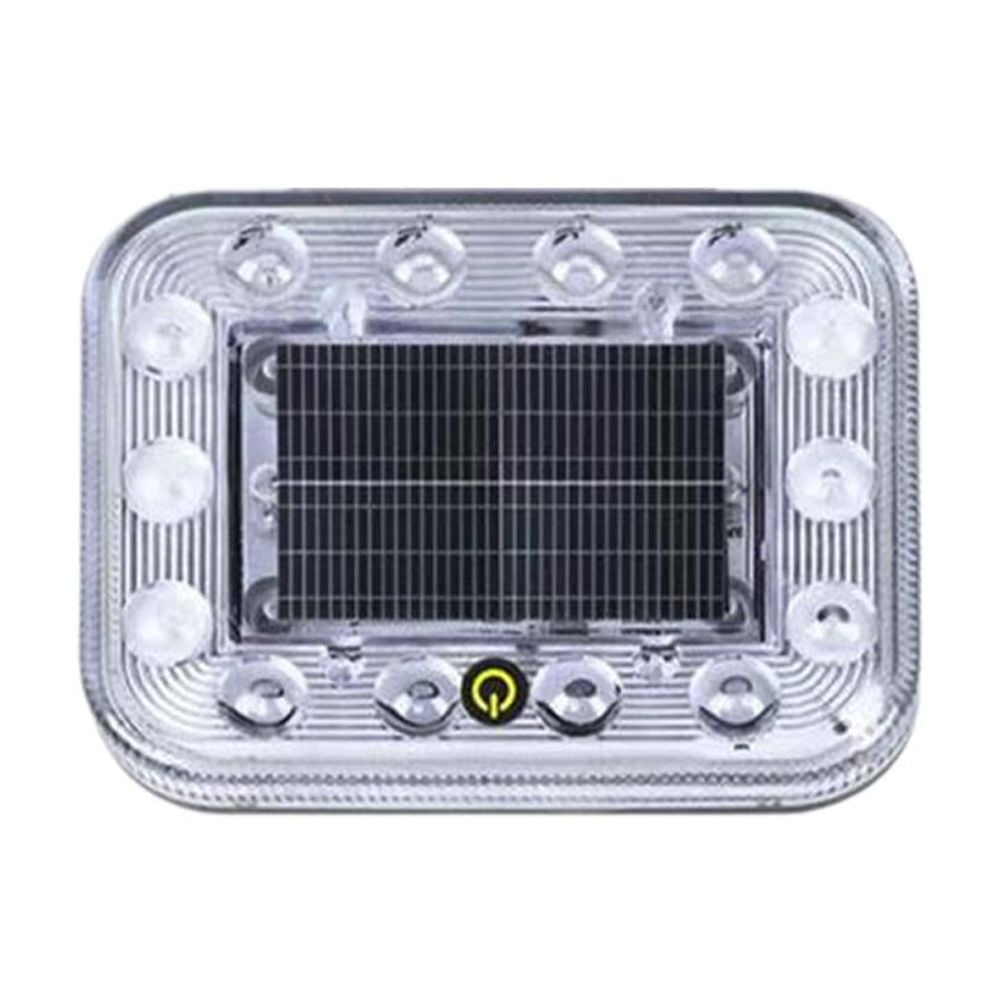 Square Strong Magnetic Warning Flashing Large Truck Solar Flashing ...