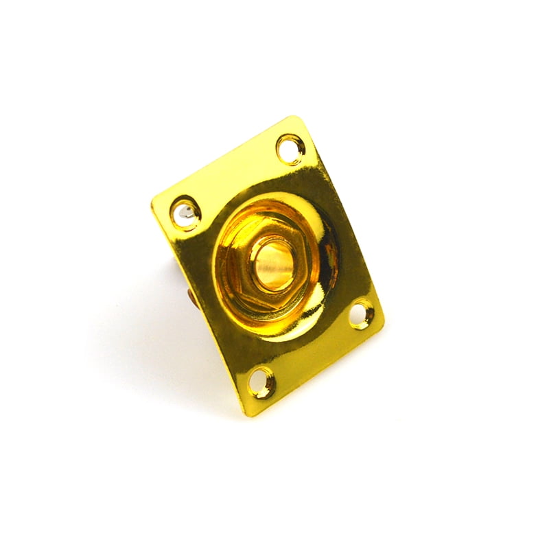 Square Style Plate Guitar Bass 1/4 Output Input Jack Socket for ...