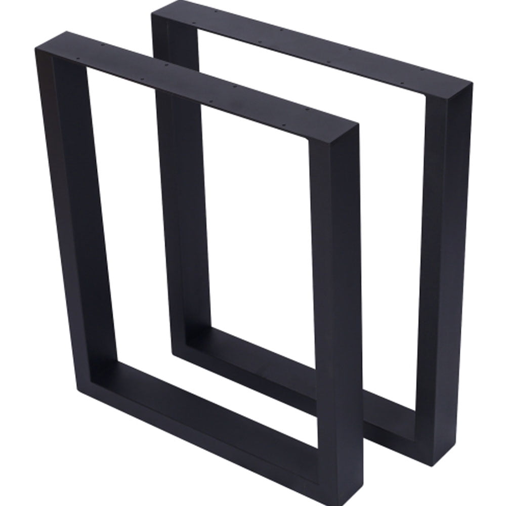 Square Table Legs 28X 35" ,Wide Metal Table Legs , Heavy Duty Steel ...