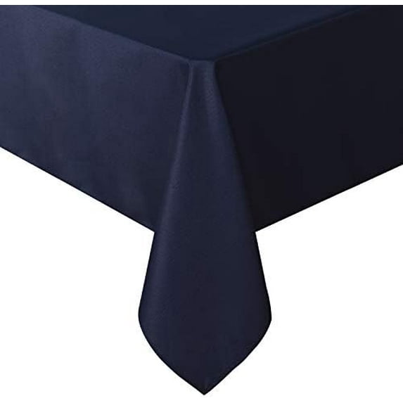 Square Tablecloth - 60 x 60 Inch - Water Resistant Spill Proof Washable ...