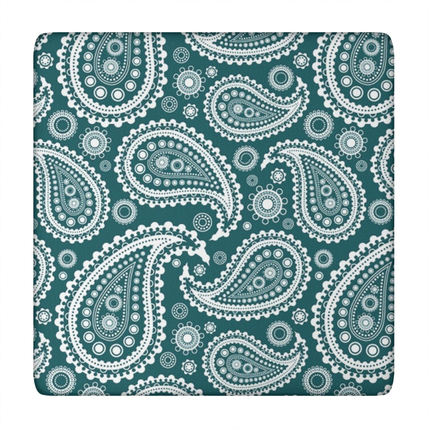 Square Tablecloth Rustic Style Vintage Fashion, Waterproof Fitted Vinyl ...
