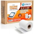 Square Terminal Paper Rolls 2 1/4" x 55' – BPA Free Thermal Receipt ...
