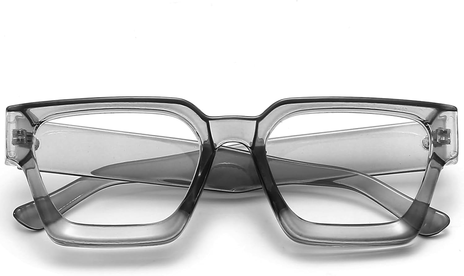 Square Thick Frame Glasses for Women Men Fashion Blue Light Glasses ...