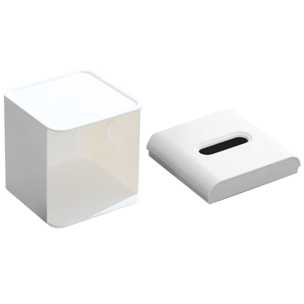 Square Tissue Box Napkin Pull Cube Roll Paper Dispenser Roll Paper ...