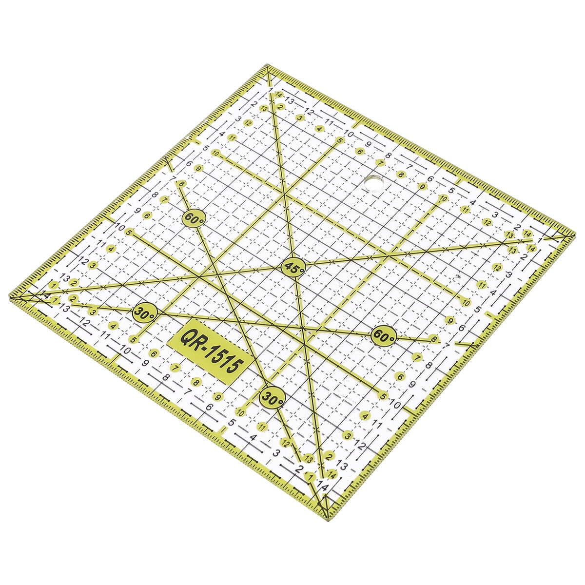 Square Tool Ruler Sewing for Fabric Quilt Patchwork Grid Line Precise - Walmart.com