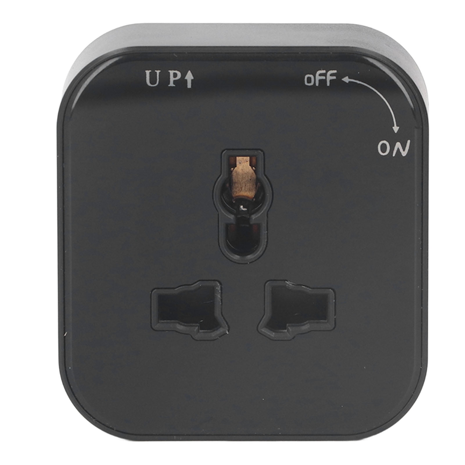 Square Track Adapter Surface Mounted Power Outlet Socket with Indicator ...