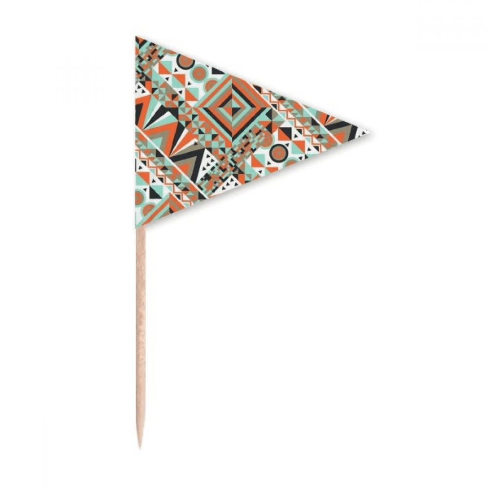 Square Triangular Geometric Illustration Pattern Toothpick Triangle ...