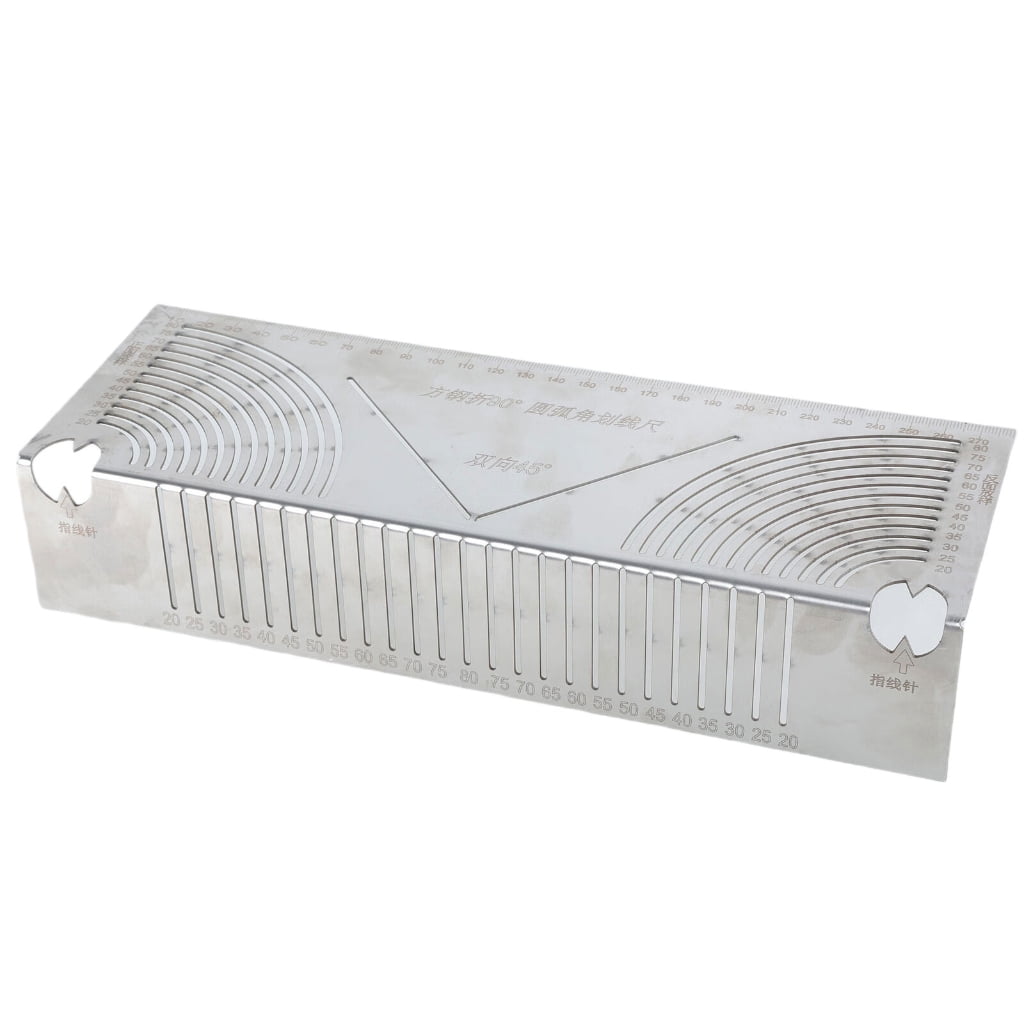 Square Tube Folding Right Angles Drawing Tool Round Corners Line Drawer ...