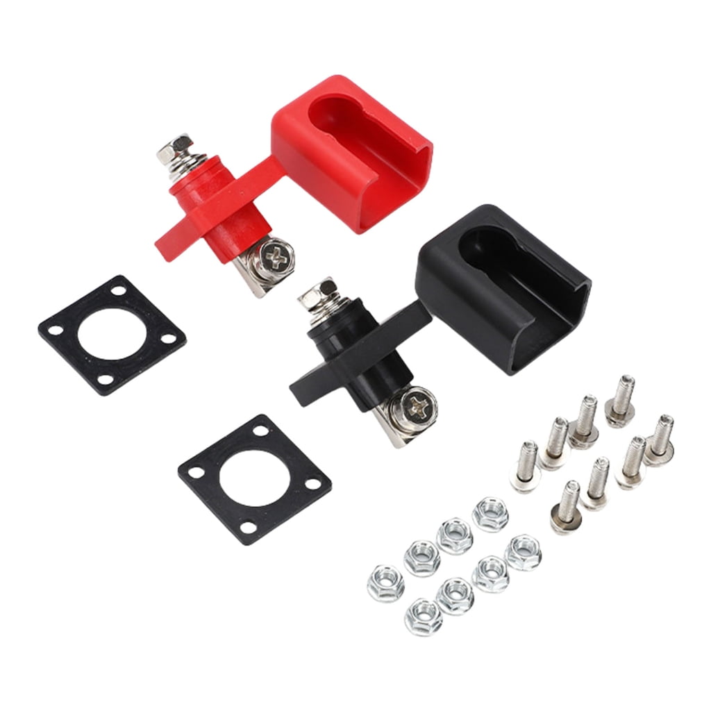 Square Type 120A Brass Battery Terminals Resistant for Vehicle Wiring ...