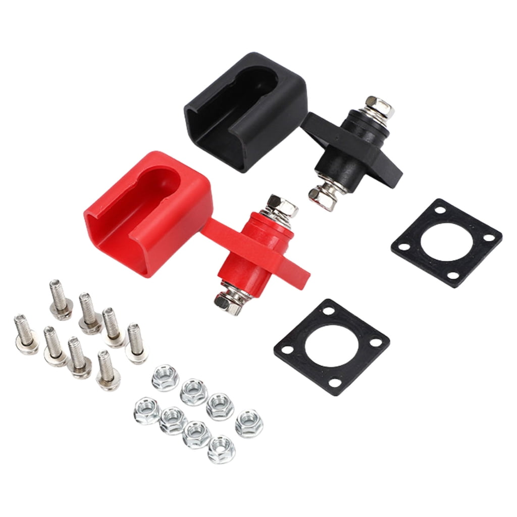 Square Type 120A Brass Battery Terminals Resistant for Vehicle Wiring ...