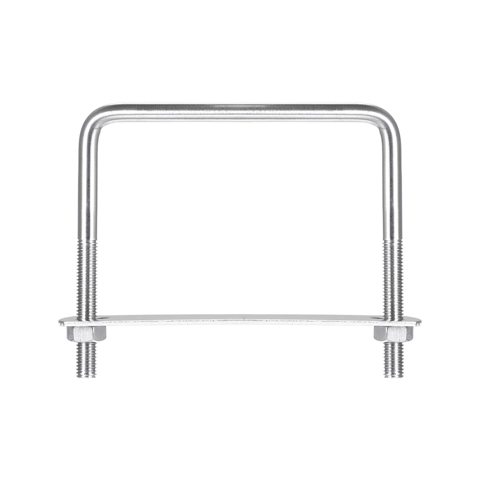 Square U-Bolts 2 Sets 102mm Inner Width 100mm Length M8 304 Stainless ...