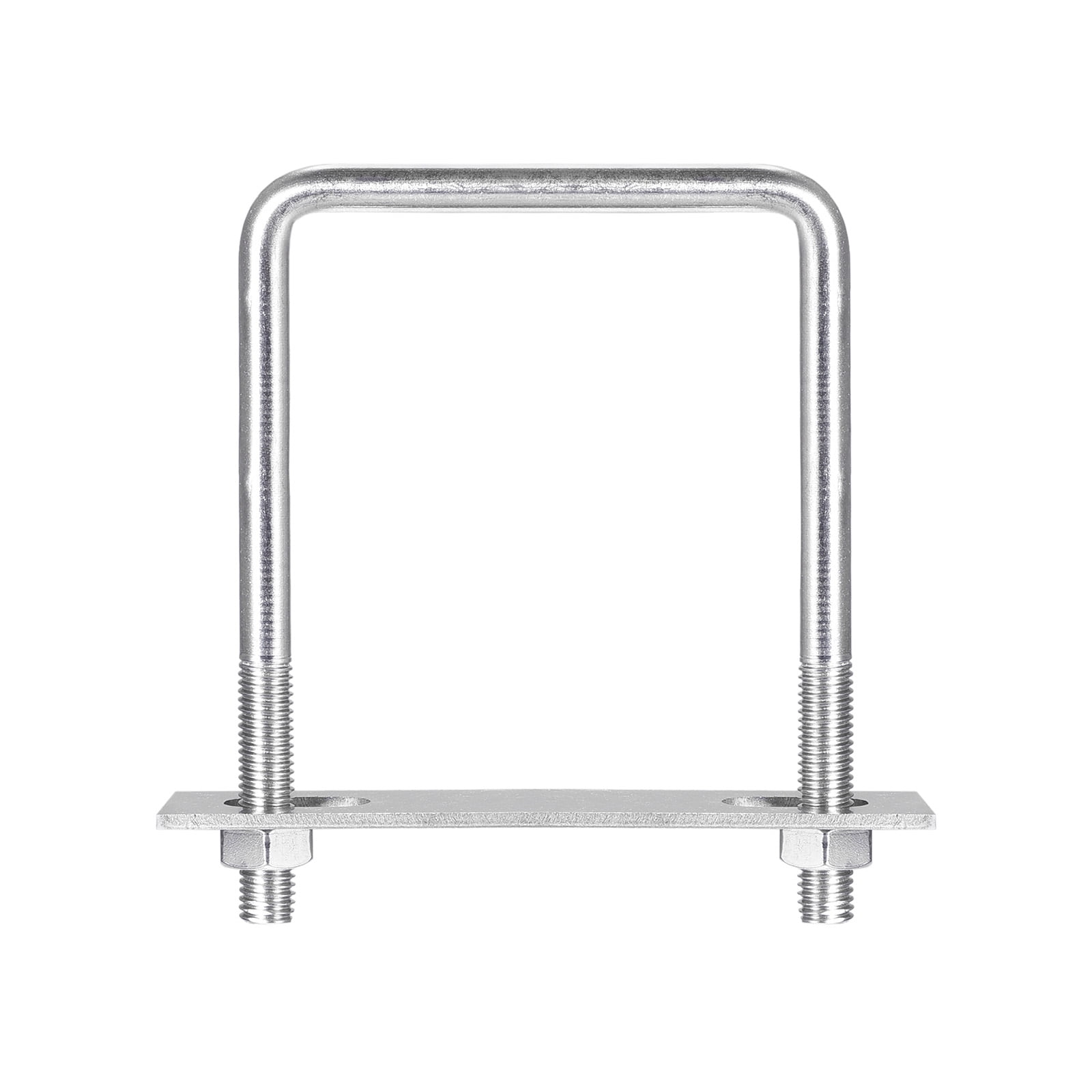 Square U-Bolts 2 Sets 102mm Inner Width 140mm Length M10 304 Stainless ...