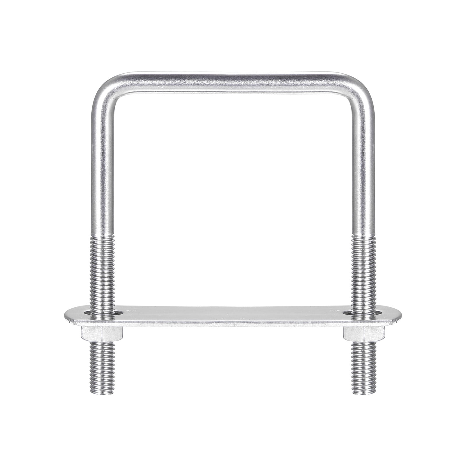 Square U-Bolts 2 Sets 72mm Inner Width 100mm Length M8 304 Stainless ...