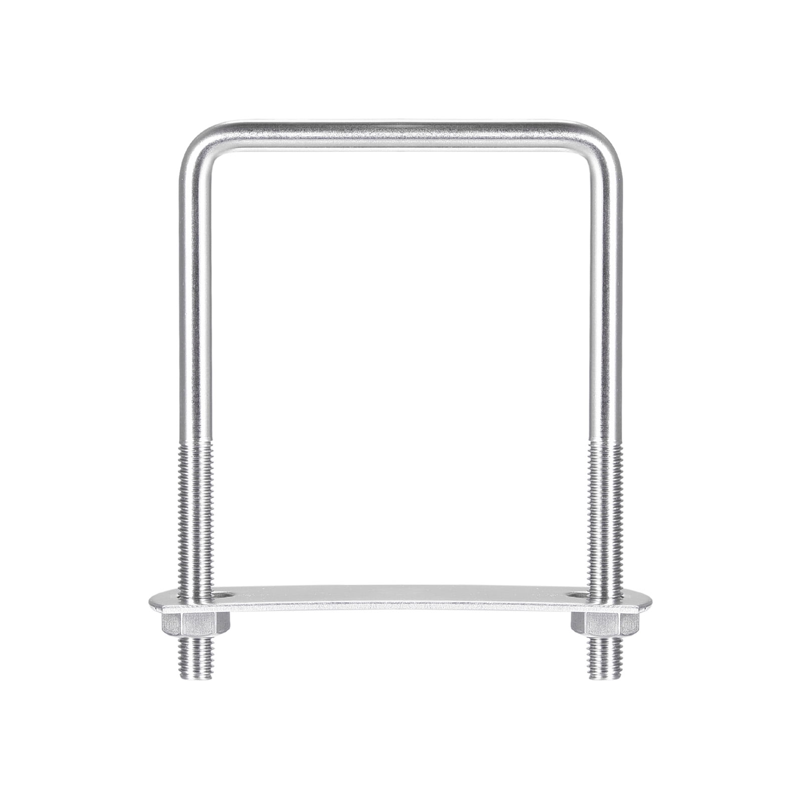 Square U-Bolts 2 Sets 82mm Inner Width 120mm Length M8 304 Stainless ...
