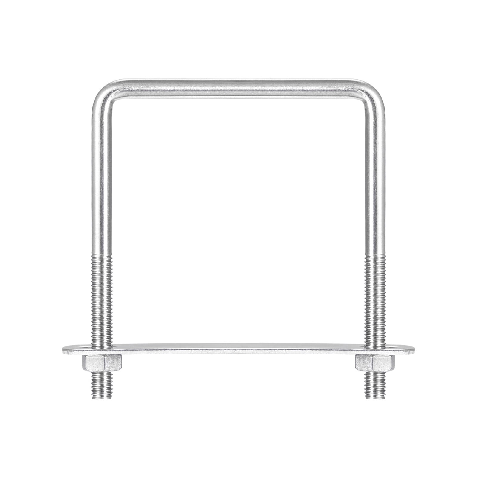 Square U-Bolts 2 Sets 87mm Inner Width 110mm Length M8 304 Stainless ...