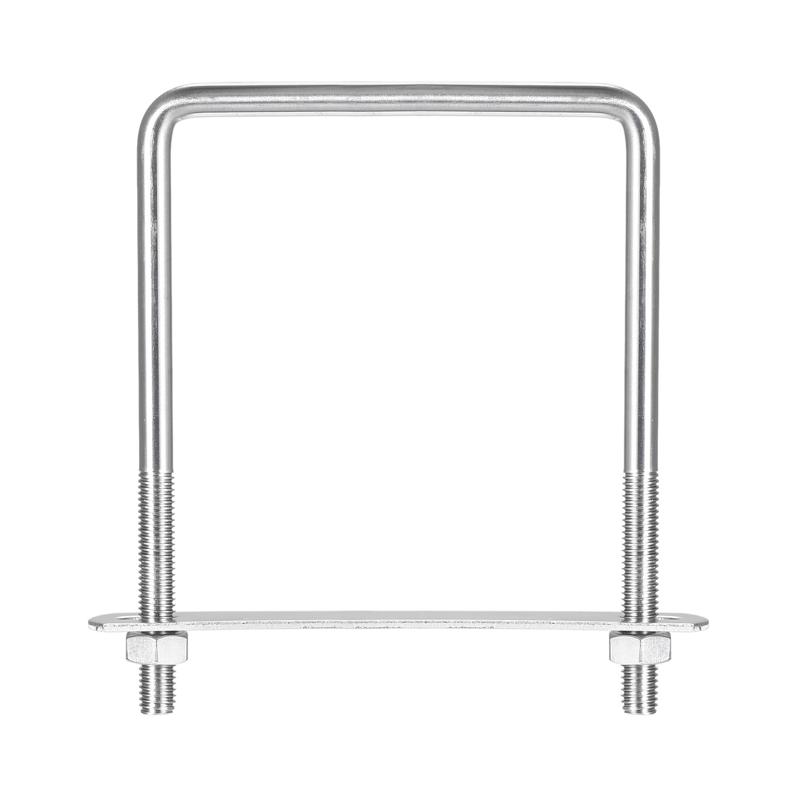 Square U-Bolts 2 Sets 92mm Inner Width 130mm Length M8 304 Stainless ...