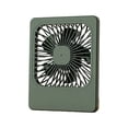 Square USB Plug in Desk Fan Portable Handheld Powerful Cooling Fan ...
