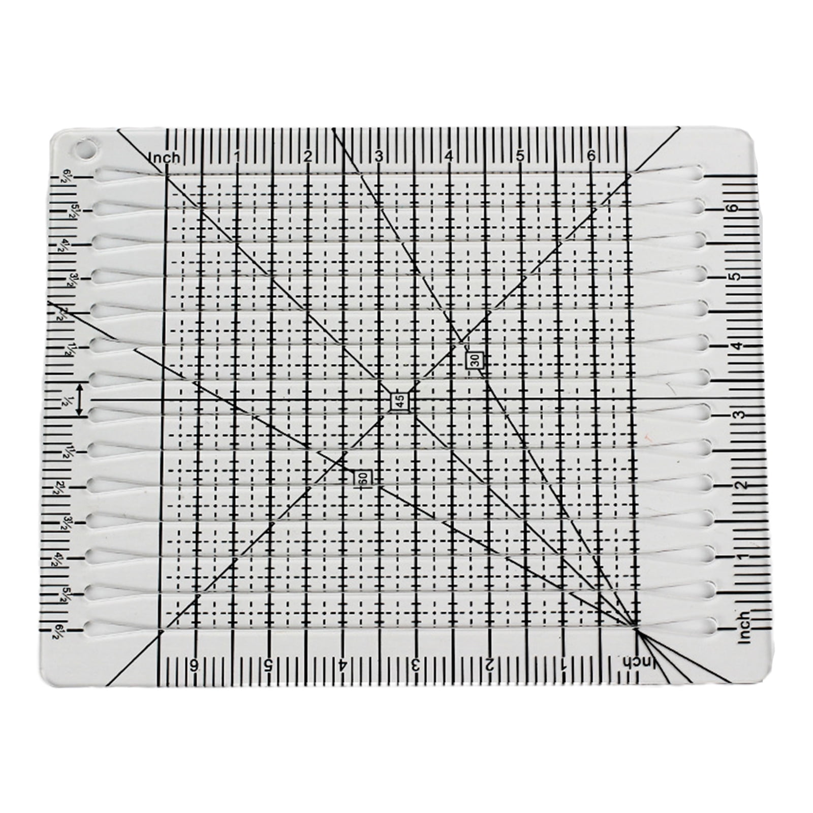 Square Up Slotted Quilting Ruler Patchwork Ruler Acrylic 3mm for ...