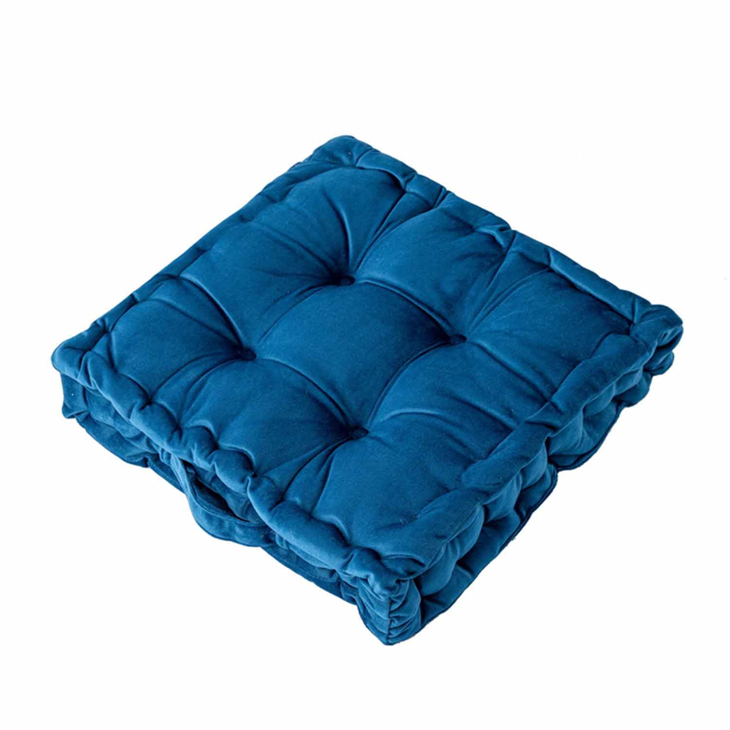 Square Velvet Floor Pillow, Meditation Floor Pillow Thicken ...