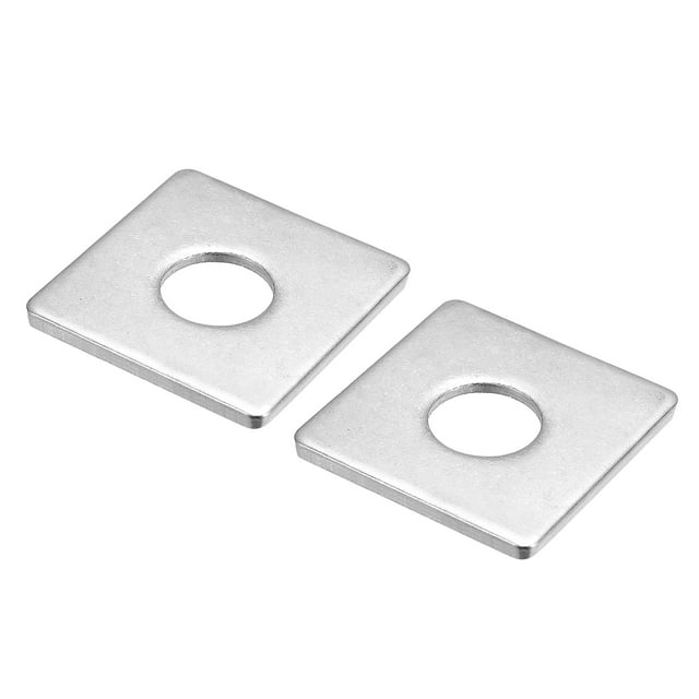 Square Washer, 2 Pack M12x40x40x4mm 304 Stainless Steel Square Plate ...
