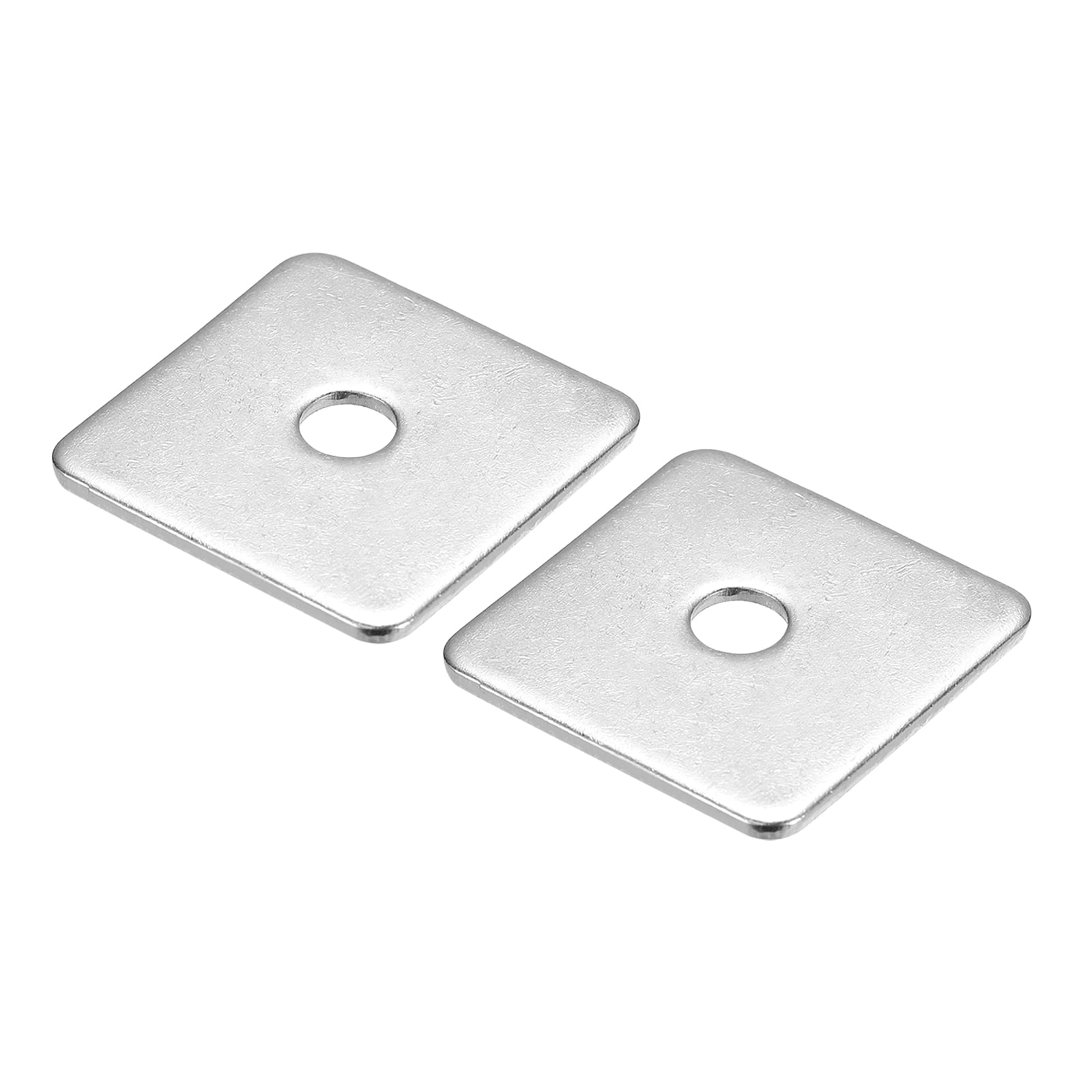 Square Washer, 2 Pack M8x40x40x3mm 304 Stainless Steel Square Plate ...