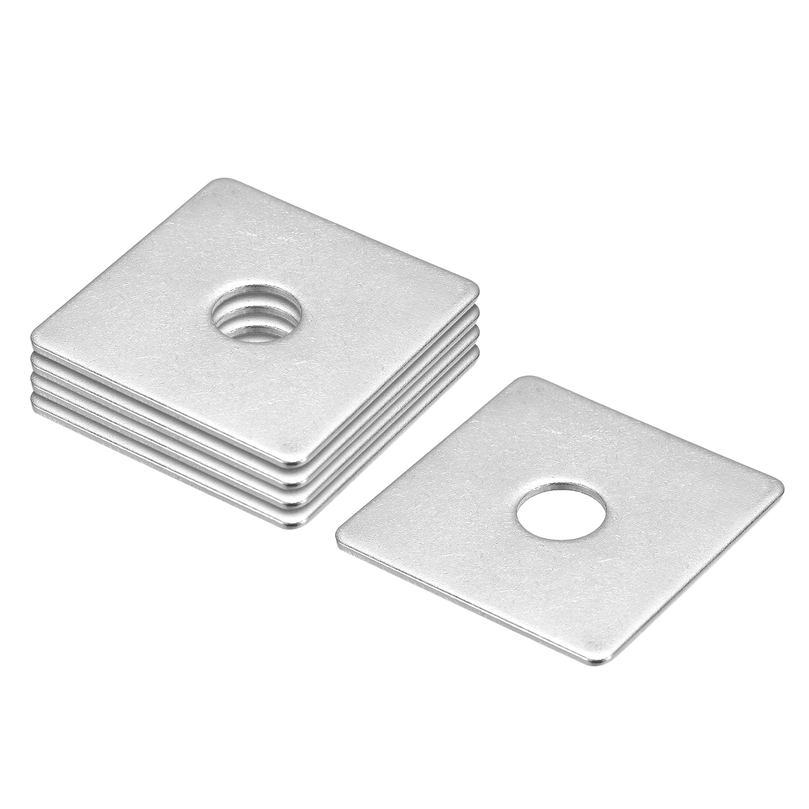 Square Washer, 5 Pack M12x50x50x2mm 304 Stainless Steel Square Plate ...