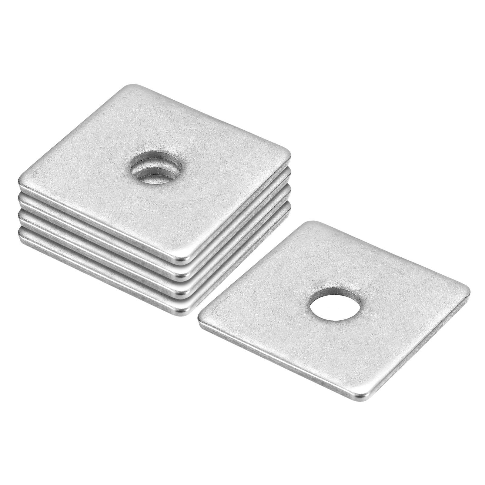 Square Washer, 5 Pack M12x50x50x3mm 304 Stainless Steel Square Plate ...