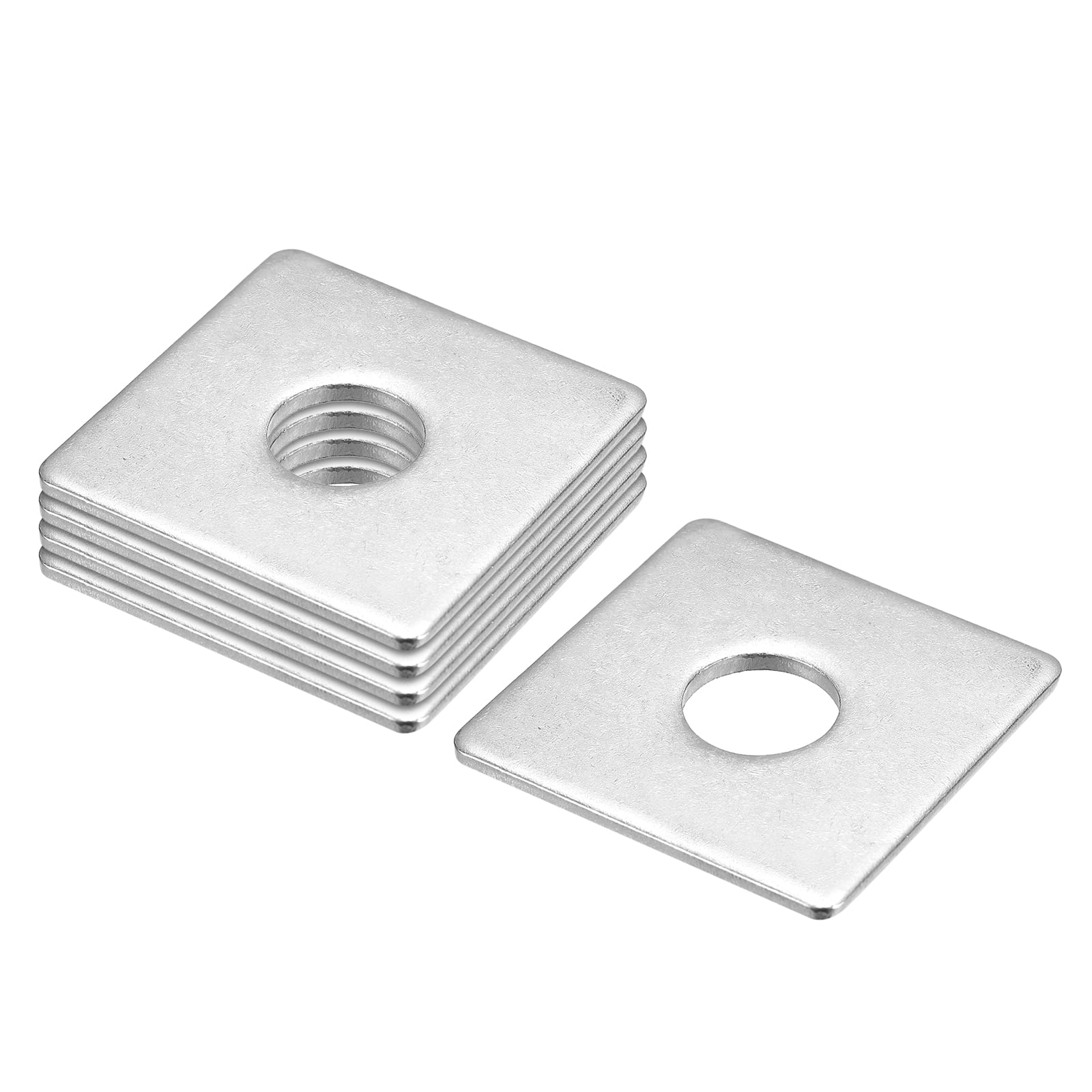 Square Washer, 5 Pack M16x50x50x2mm 304 Stainless Steel Square Plate ...
