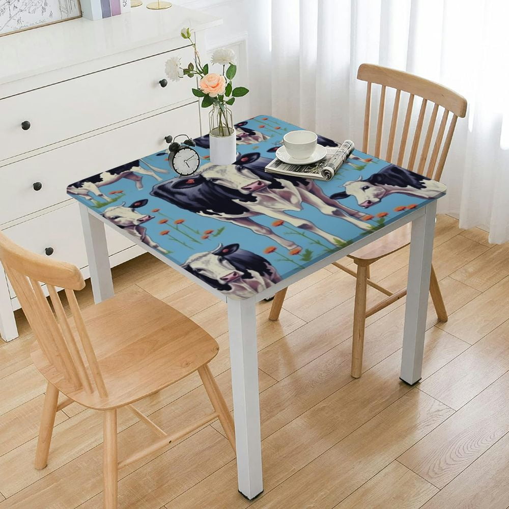 Square Waterproof Washable Decor Table Cover for Dining Table, Buffet ...