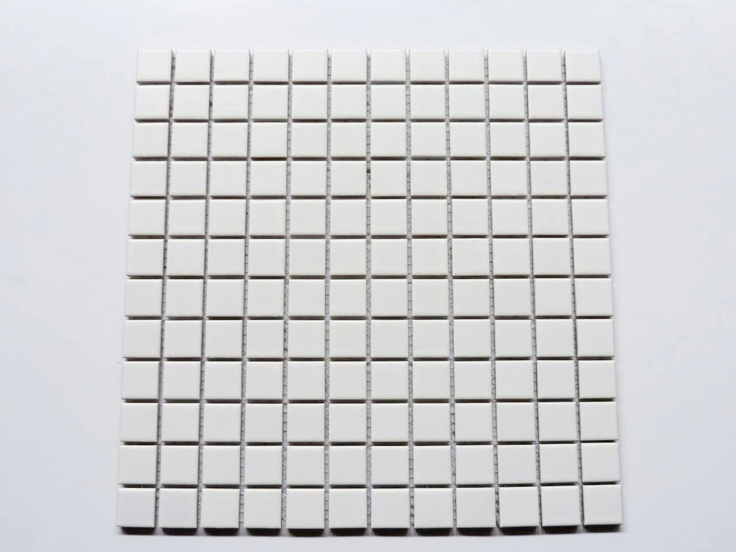 Square White Porcelain Mosaic for Bathroom, Wall, Entrance, Pool ...