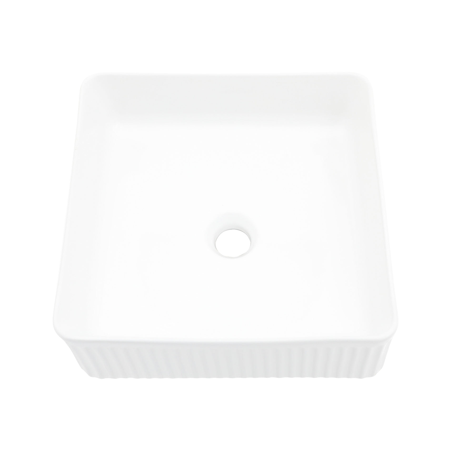 Square White Vessel Sink+Low Water Absorption" - "Office Building ...