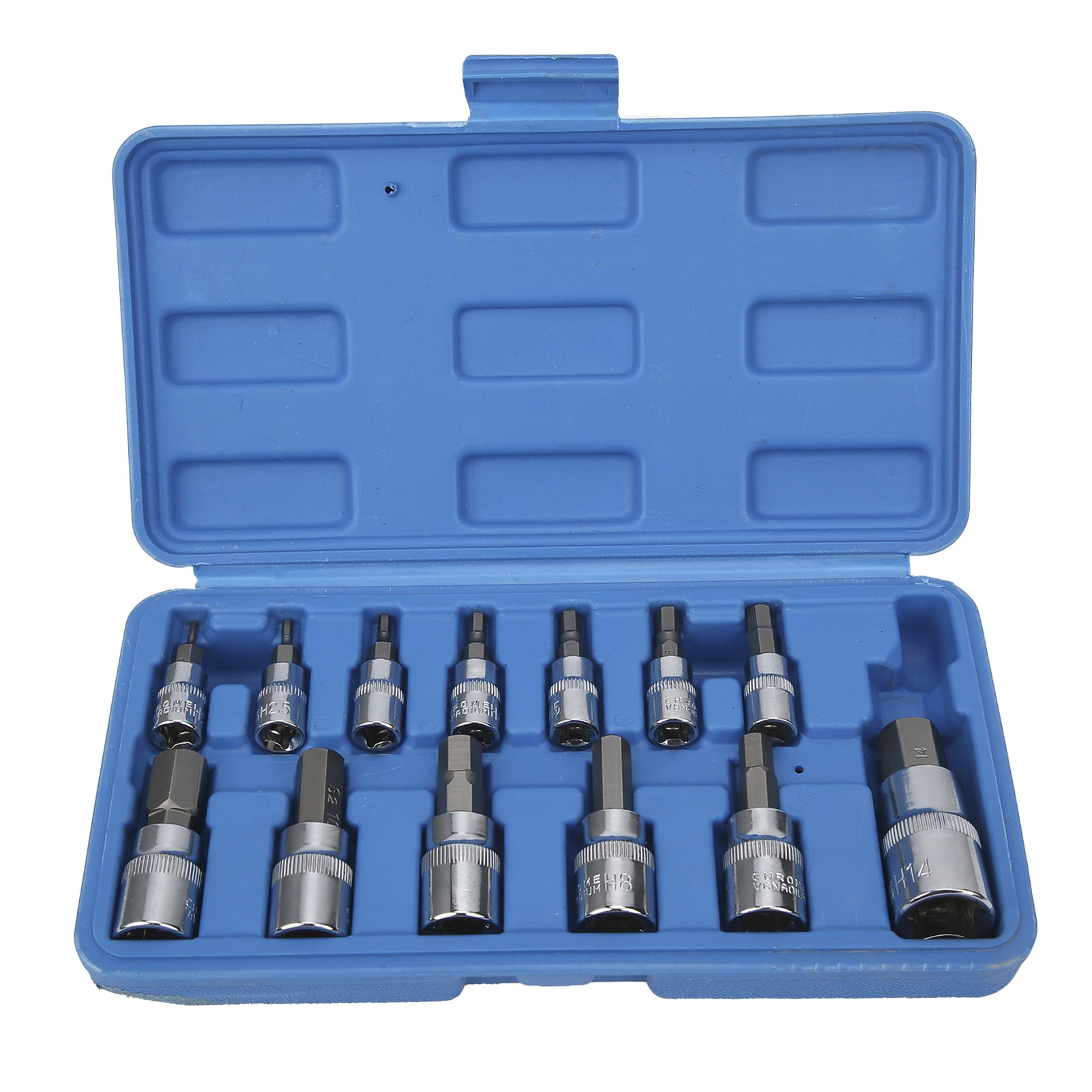 Square Wrench Hex Bit Socket Set 1 4in 3 8in 1 2in Auto Maintenance Square Wrench Hex Bit Socket Set 1 4in 3 8in 1 2in Auto Maintenance
