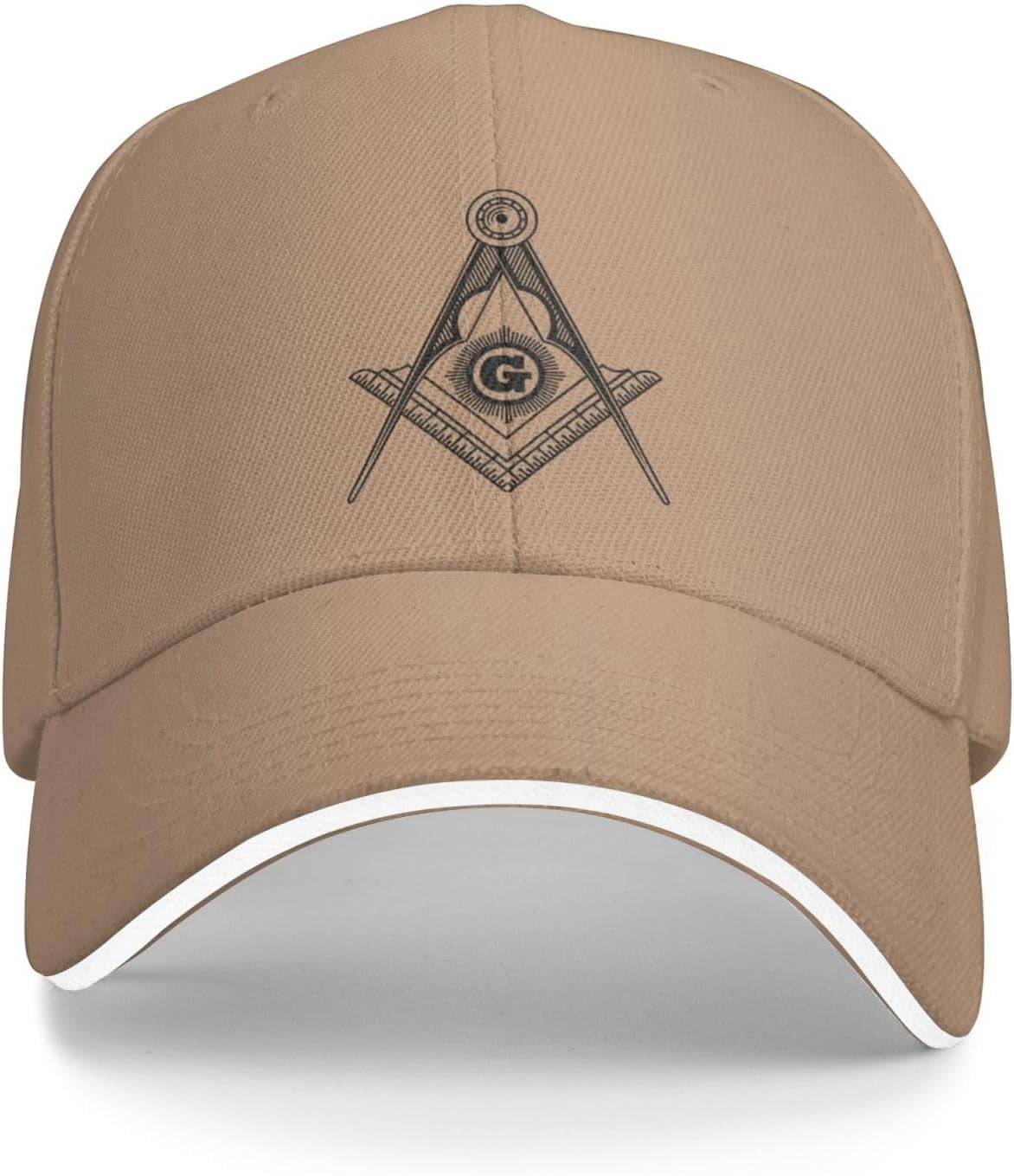 Square and Compasses Masonic Gifts Trucker Hat for Men Women Adjustable ...
