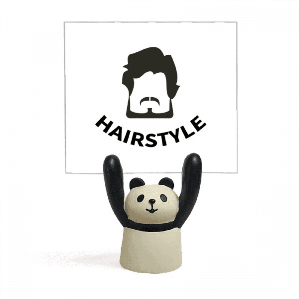 Square-haired Beard Hair Art Deco Fashion Memo Holder Cartoon Animal ...