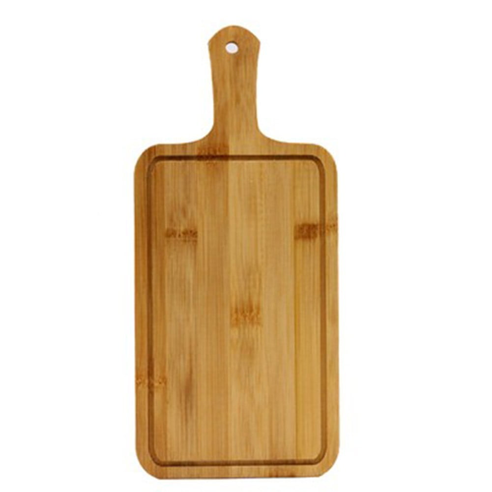 Square pizza tray with handle, cutting board, bread tray, ingredient ...