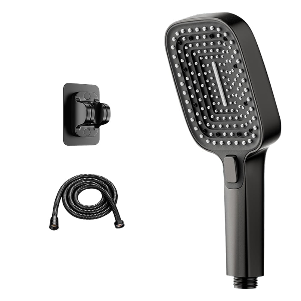 Square showerhead large panel nozzle pressurized hand spray bathroom ...