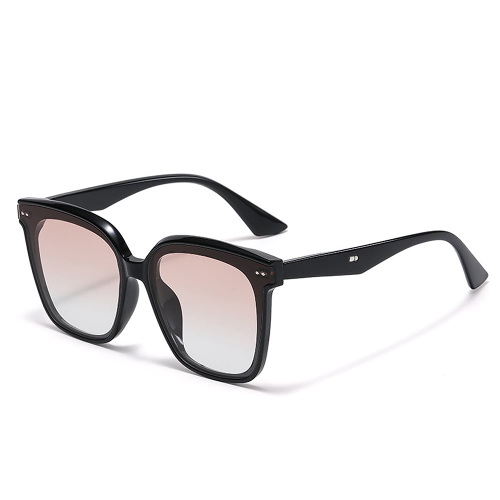 Square Sunglasses Trendy Personality Big Frame Sunglasses Made Of Pc Stylestyle2