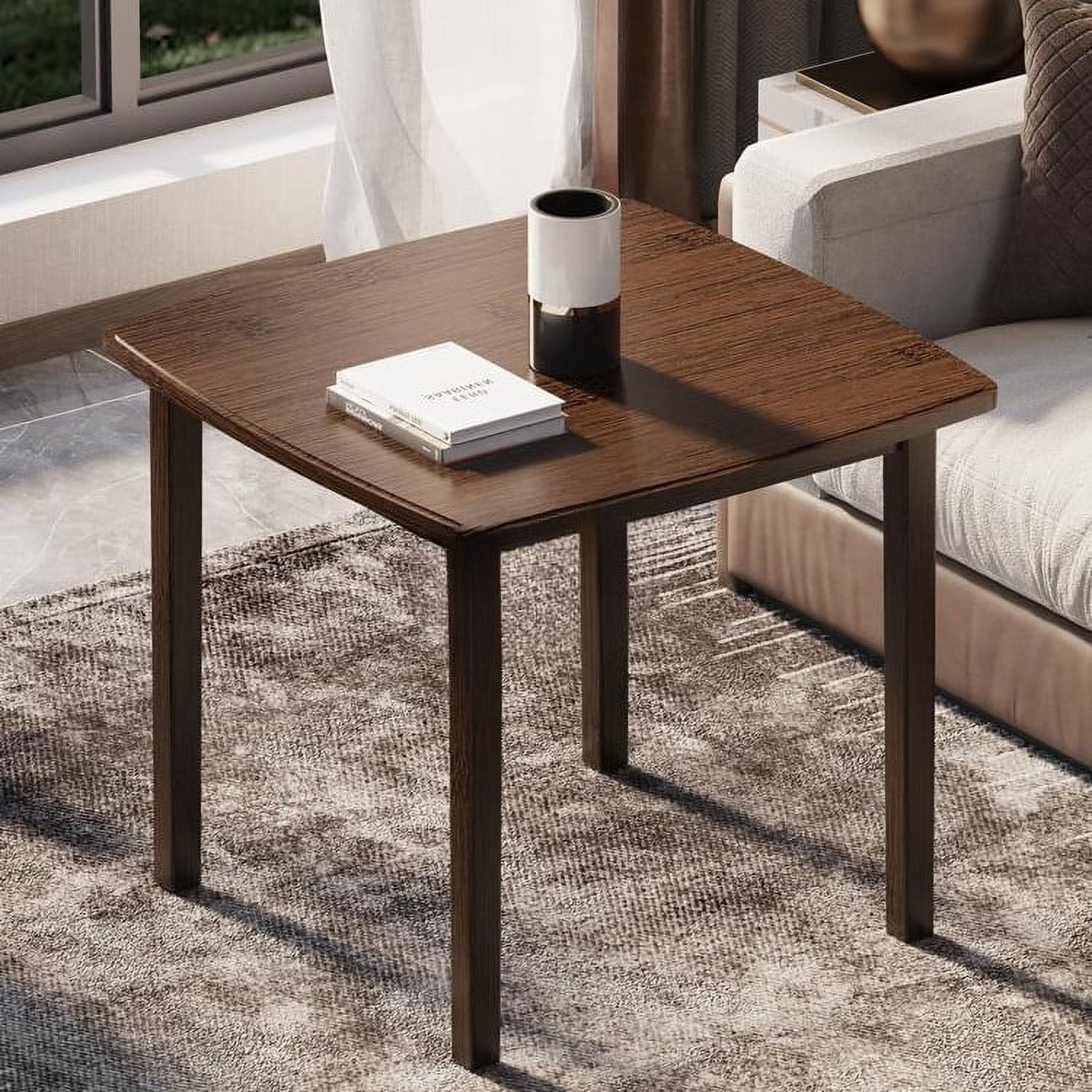 Square table living room dinner study home small square table solid ...